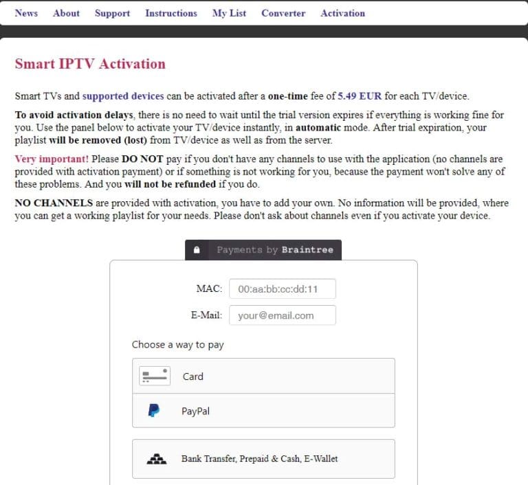 Installation et Activation application Smart IPTV sur Samsung, LG et plus