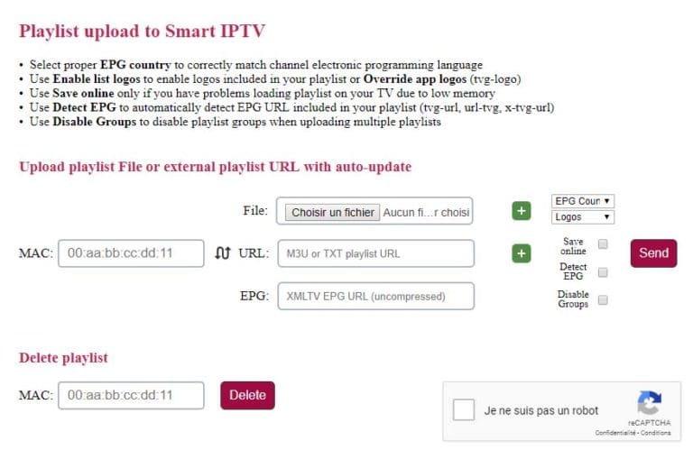 Installation et Activation application Smart IPTV sur Samsung, LG et plus